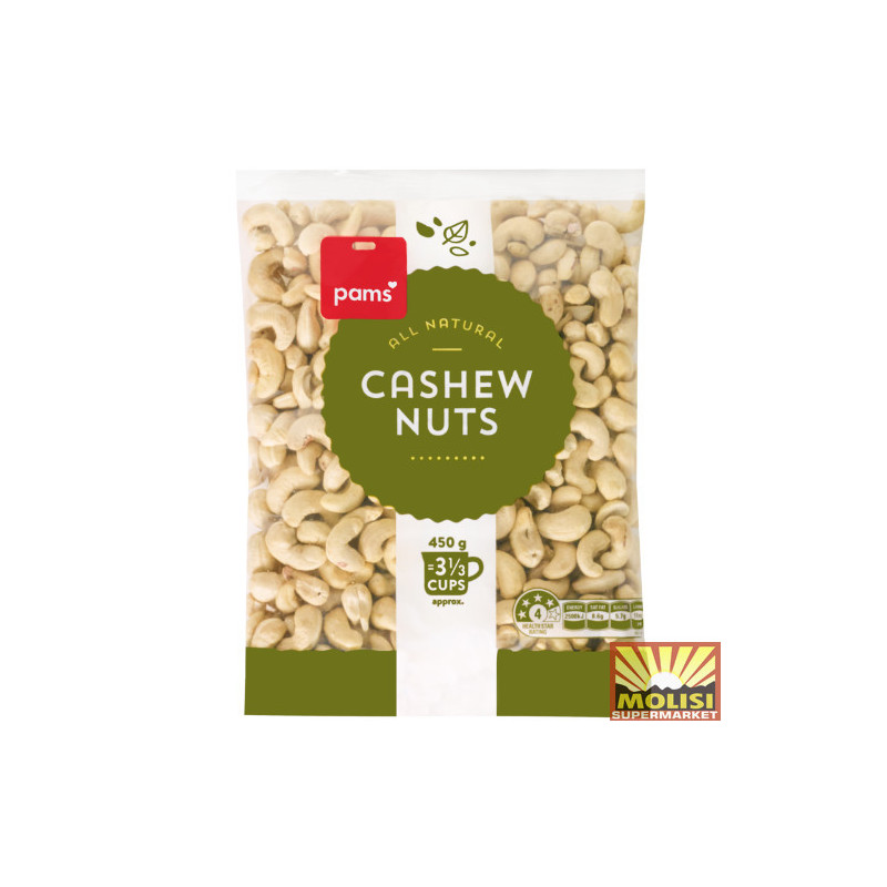 Pams Cashew Nuts 450g Molisi Supermarket Online Shop